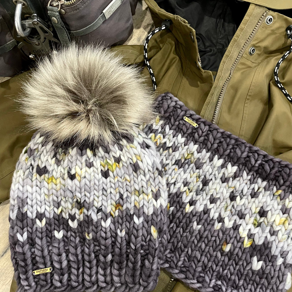 Baah Yarn | Mammoth | Winterfell Cowl & Beanie Bundle 2 – Southpaw ...